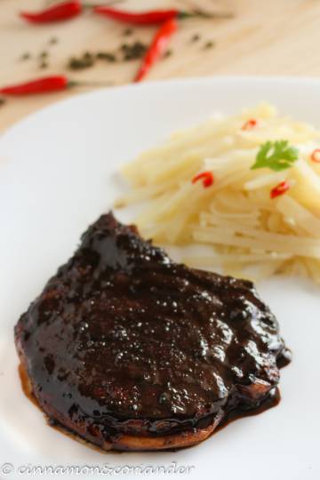 Chinese Recipe for Sweet & Sour Pork Chops with Spicy Sichuan-Style ...